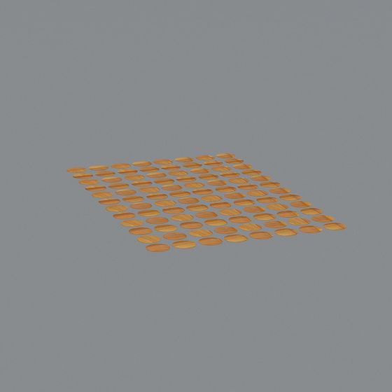 Realistic Wood Grain Flooring 3D model