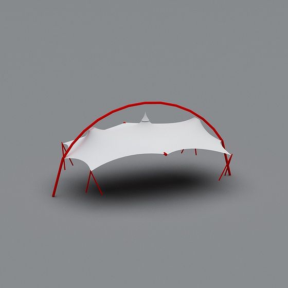 Urban Oasis Tent 3D model