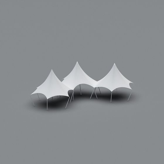 Event Tent 3D model for Modern Creations
