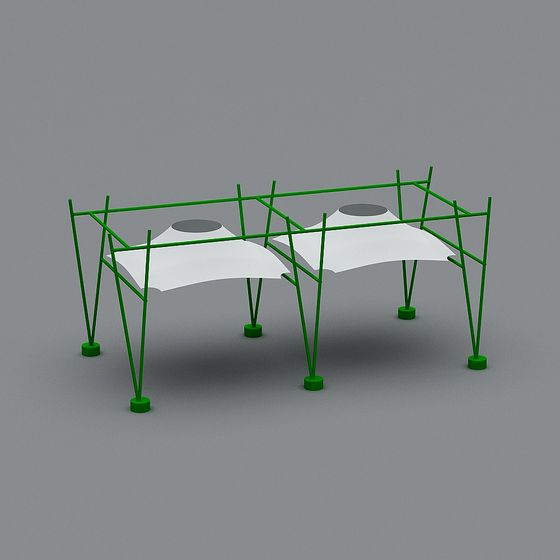 Scaffolding Tent 3D model