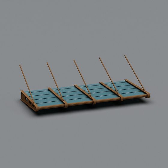 Lake Raft 3D model