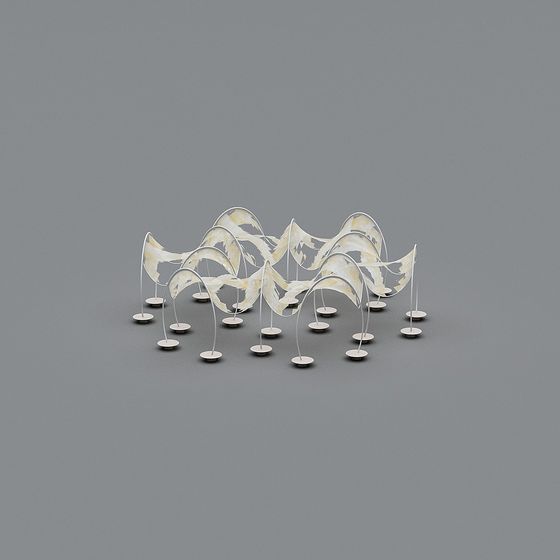 Wave Bridge 3D Model