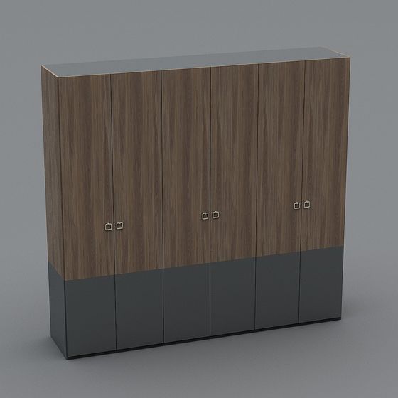 Urban Storage Cabinet 3D Model