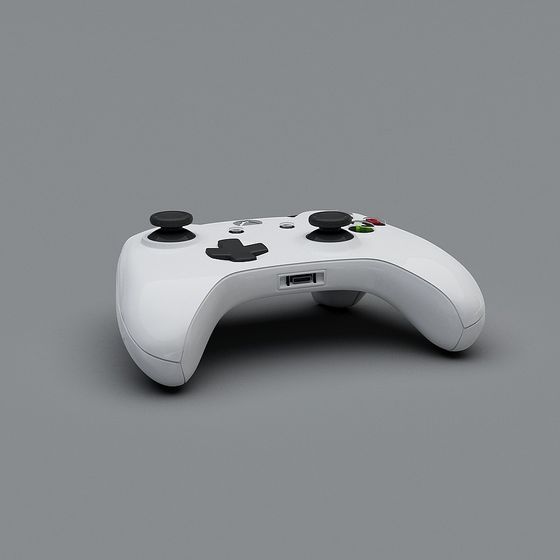 High-Detail Xbox Controller 3D model