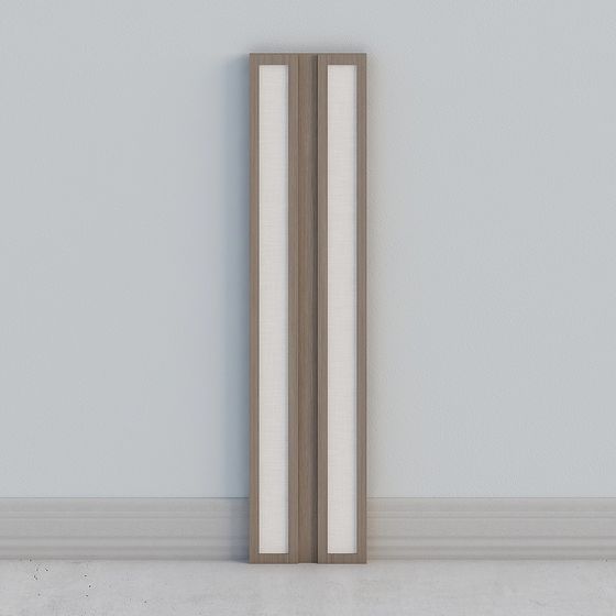 Unique Low-Poly Double Window Frame 3D model