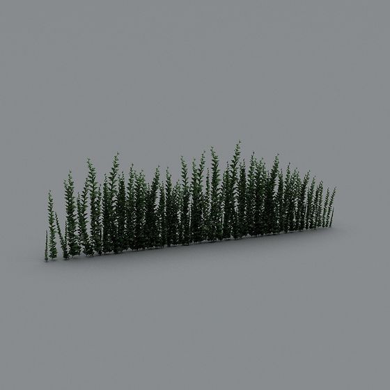 Realistic Low-Polygon Bush 3D Model – Green Foliage Asset