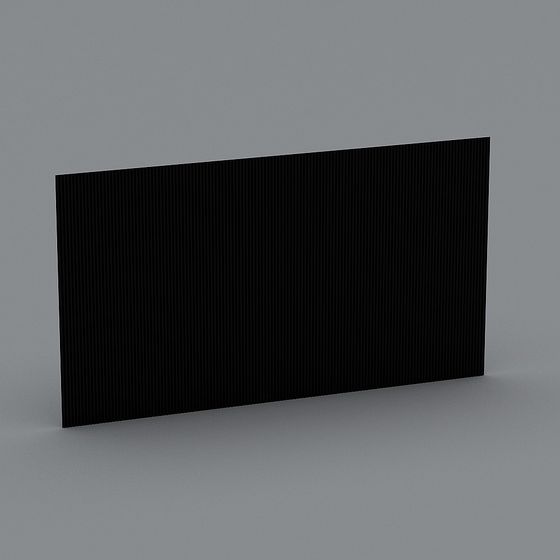 Nikko Black Decorative 3D Model – Modern Style Free