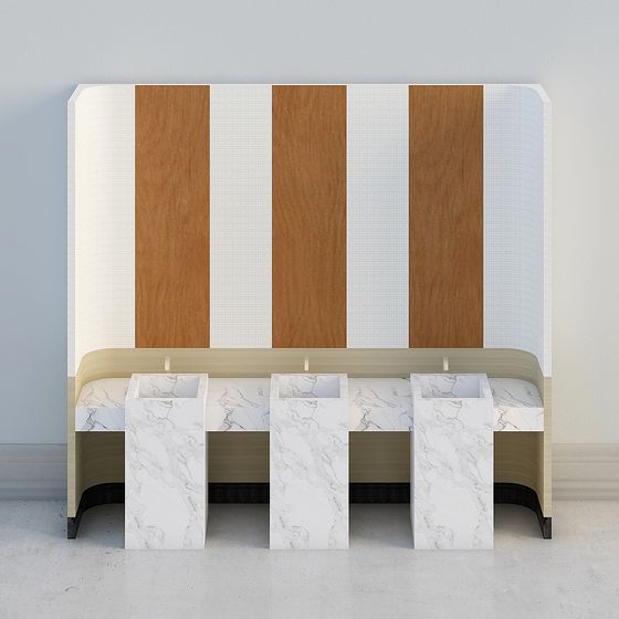 Urban Corner Lounge Area 3D model