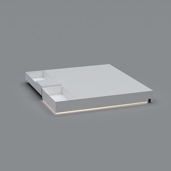 Contemporary Minimalist Ceiling 3D model