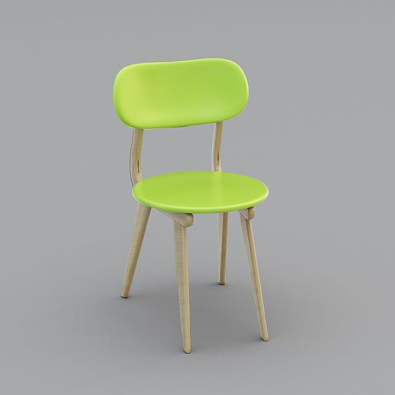 Unique Low-Poly Chair 3D Model for Modern Spaces