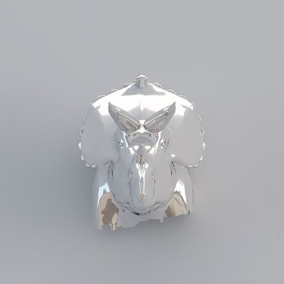 Mechanical Beast Head 3D Model