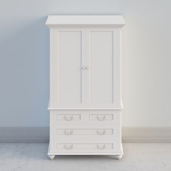 Simple Wardrobe 3D model
