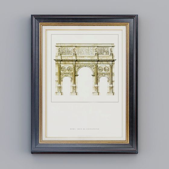 Arch of Constantine 3D Model for Artistic Projects