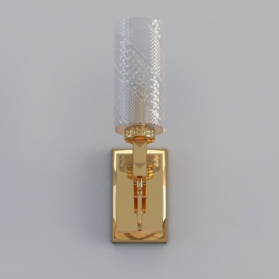 Elegant Modern Wall Lamp 3D model