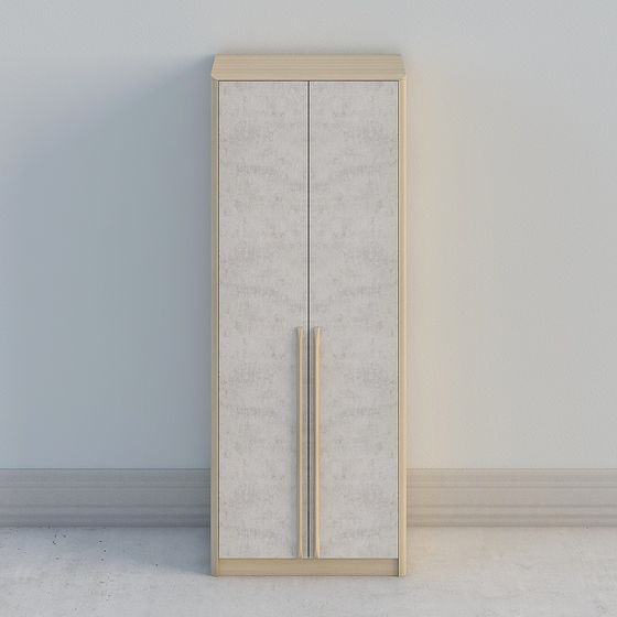 Concrete Wardrobe 3D model