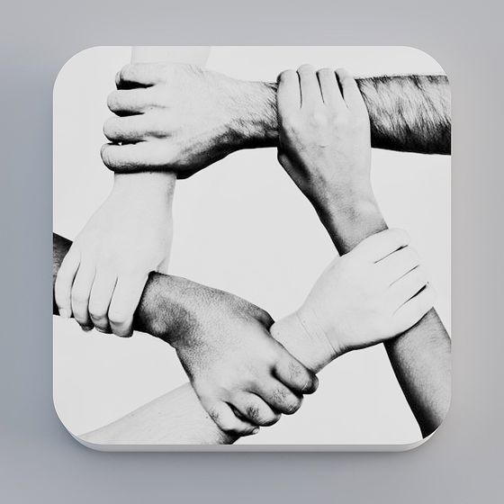 Unity Circle 3D model - Symbol of Unity