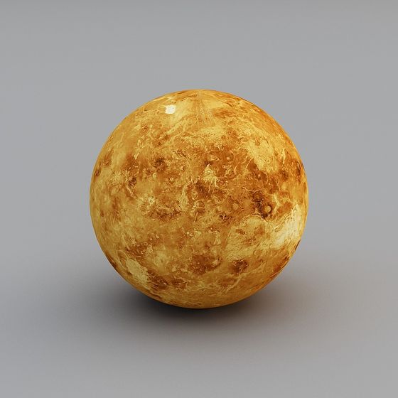 Stunning Venus 3D Model with Detailed Textures