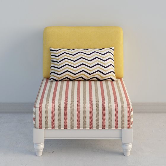Cozy Corner Chair 3D model