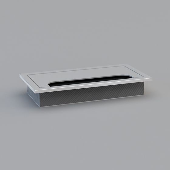 Hidden Power Outlet 3D Model for Modern Interiors