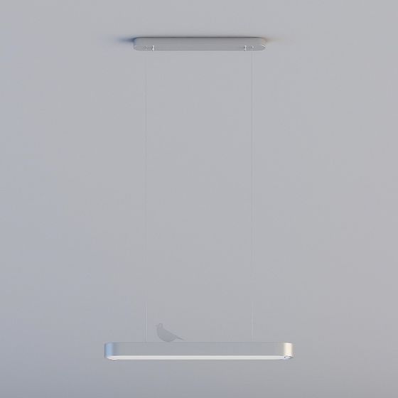 Minimalist Pendant Light 3D model