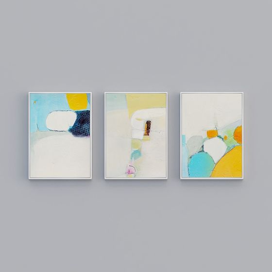 Abstract Art 3D Model with Unique Visual Appeal