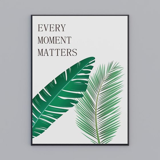 Every Moment Matters 3D Model in Low-Poly Style