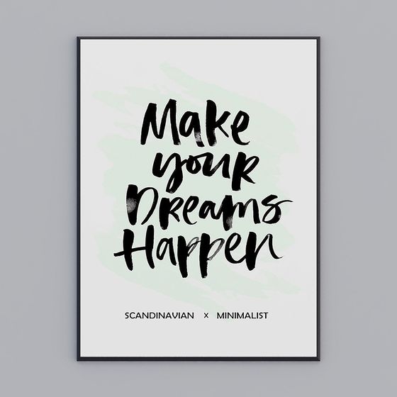 Make Your Dreams Happen 3D model