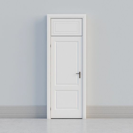 Pure Door 3D model with Minimalist Design