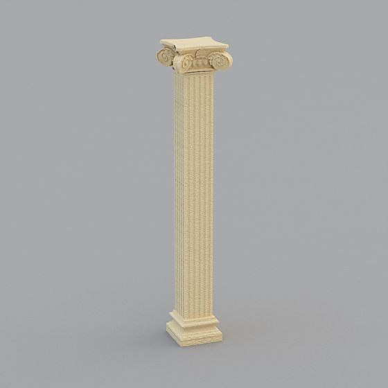 Stunning Roman Column 3D model