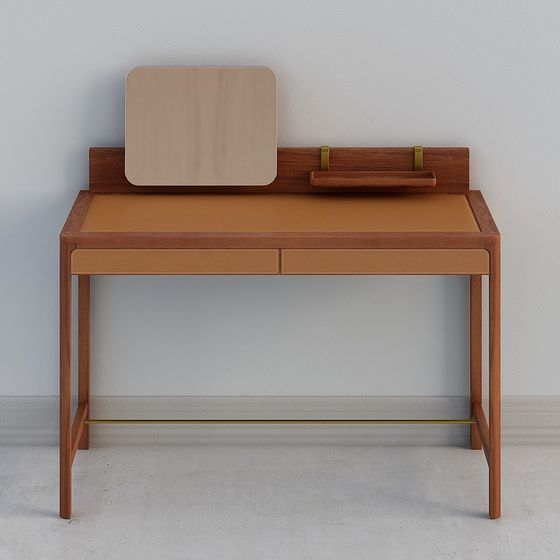 Modern Minimalist Dressing Table 3D model