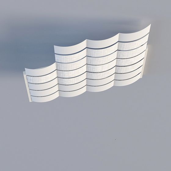 Streamlined Screen 3D model for Creative Projects