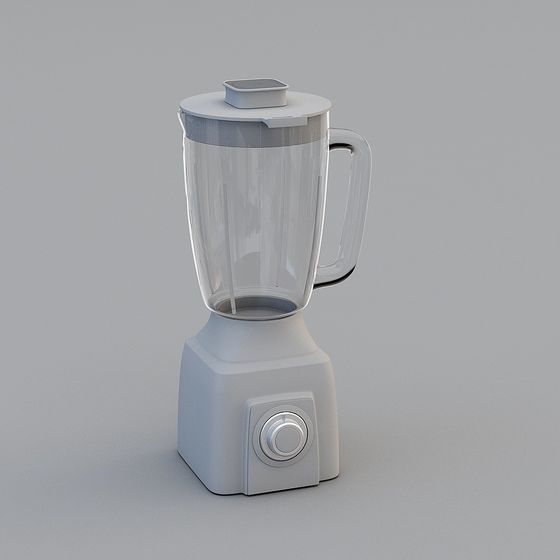 Modern Simple Blender 3D model for Kitchen