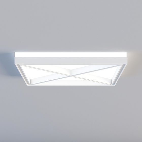 Cross Beam 3D model for Modern Spaces