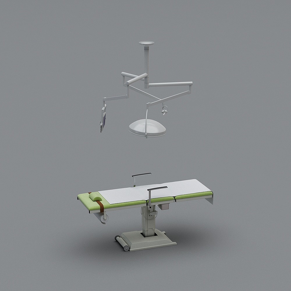Operating Table 3D Models for Surgical Suites