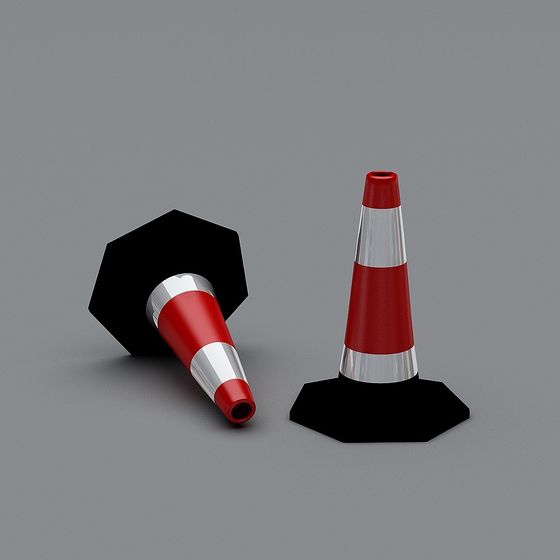 City Guardian Traffic Cone 3D model