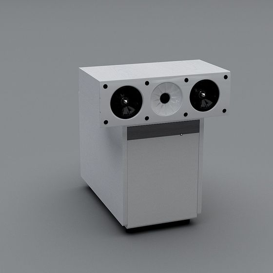 Urban Audio Cube 3D model for Modern Designs