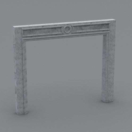 Elegant Marble Arch 3D model