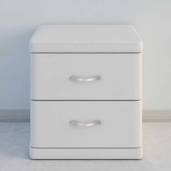Minimalist Nightstand 3D model