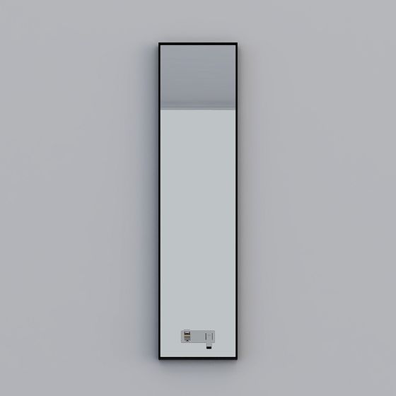 Urban Mirror Low-Poly 3D model