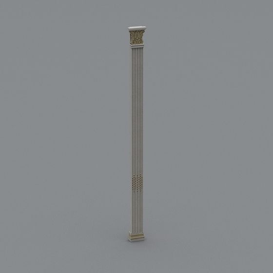 Elegant Roman Column 3D model