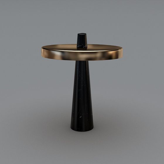 Elegant Round Table 3D model