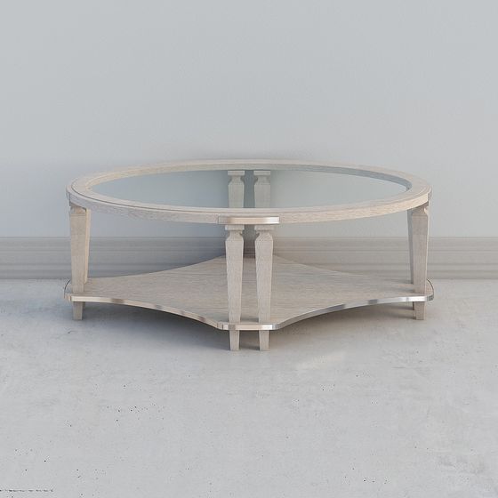 Elegant Round Table 3D model