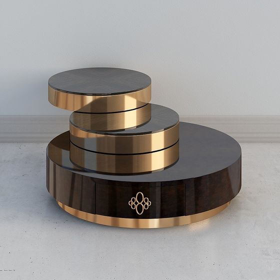 Shadow Round Table 3D model