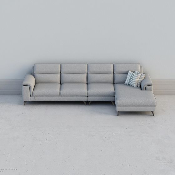 Urban Comfort Sofa 3D model