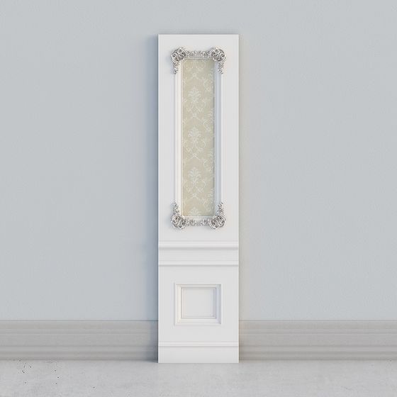 Elegant Classic Door Frame 3D model