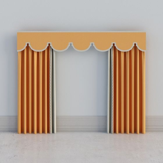 Vintage Circus Arch 3D model for Creative Projects