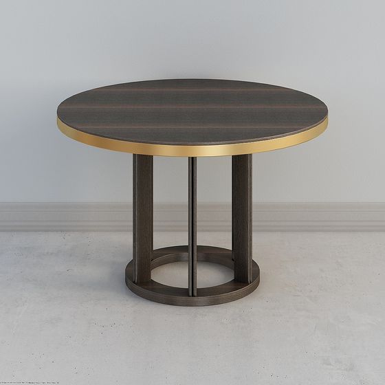 Elegant Round Table 3D model for Modern Design