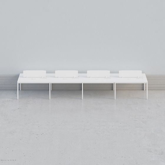 Urban Bench 3D model for Modern Spaces