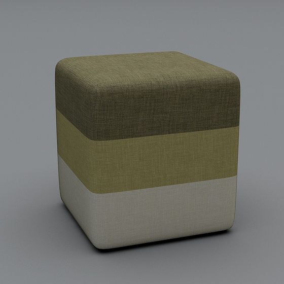 City Cube Low-Poly 3D Model