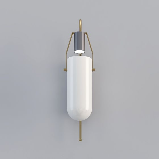 Modern Minimalist Wall Lamp 3D model